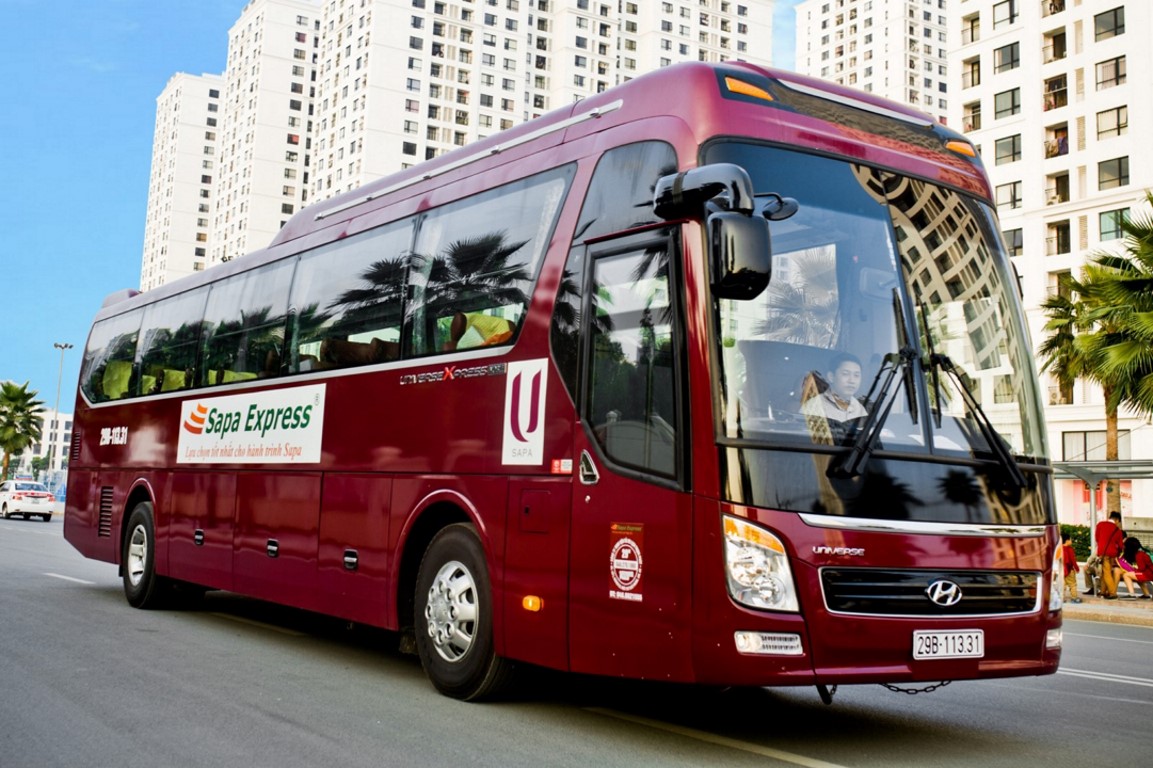 Hanoi Sapa Express 28 Seats bus - GOVNTRAVEL